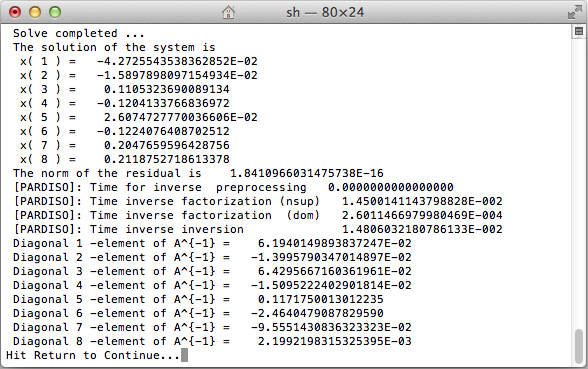 Fortran Builder for Mac で PARDISO を利用する方法